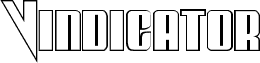 Vindicator Regular font | Fonts2u.com