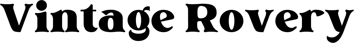 Vintage Rovery Personal Use font