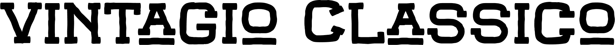 Vintagio Classico font | Fonts2u.com