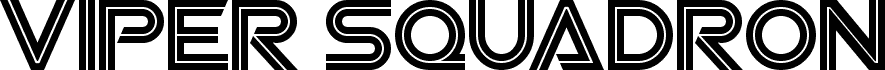 Viper Squadron Solid font | Fonts2u.com