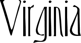 Virginia font