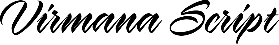 Virmana Script font | Fonts2u.com