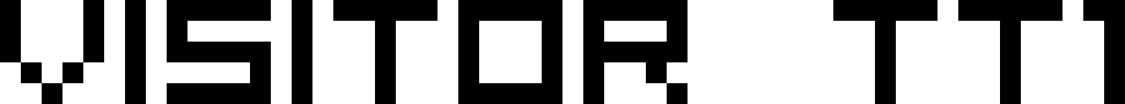 Visitor TT1 BRK font | Fonts2u.com