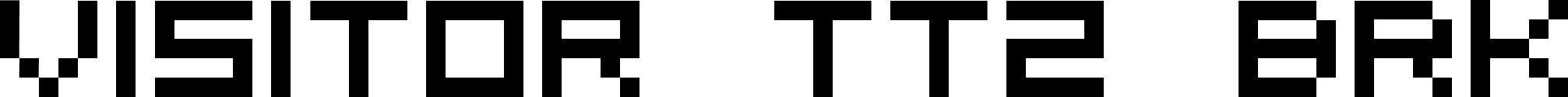 Visitor TT2 BRK fonte | Fonts2u.com
