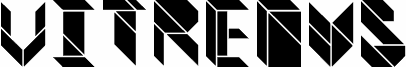 Vitreous Outline font