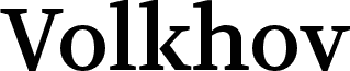 Volkhov-Bold font | Fonts2u.com