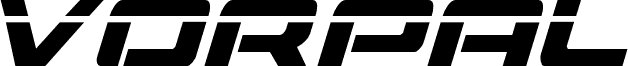 Vorpal Bold Italic font | Fonts2u.com