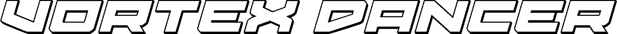 Vortex Dancer Expanded Italic font | Fonts2u.com