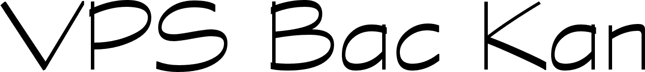 VPS Bac Kan font