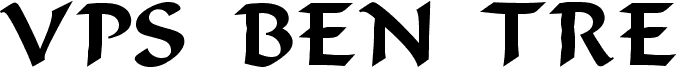 VPS Ben Tre font | Fonts2u.com
