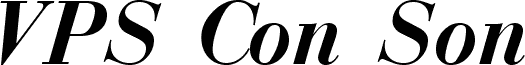 VPS Con Son Bold font