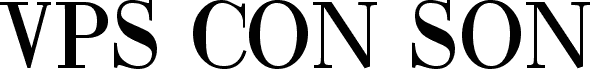 VPS Con Son Bold font