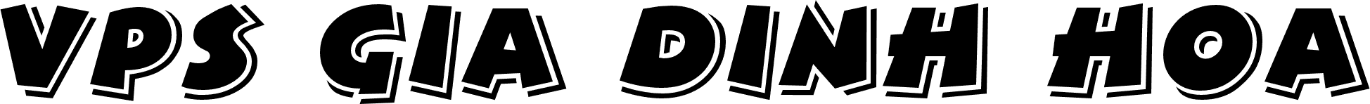VPS Gia Dinh Hoa font