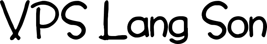 VPS Lang Son font | Fonts2u.com
