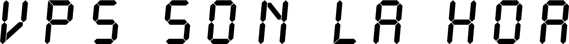 VPS Son La Hoa font | Fonts2u.com