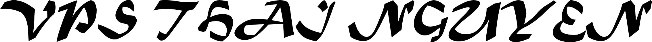 VPS Thai Nguyen Hoa font | Fonts2u.com