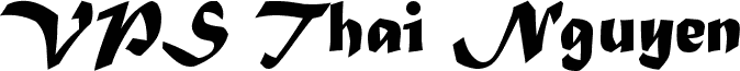 VPS Thai Nguyen Hoa font | Fonts2u.com