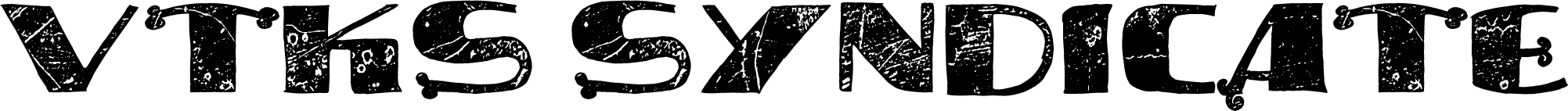 vtks syndicate font | Fonts2u.com