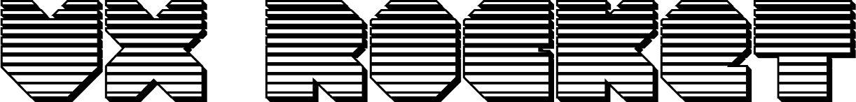 VX Rocket Chrome Regular font | Fonts2u.com