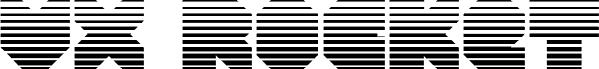 VX Rocket font | Fonts2u.com