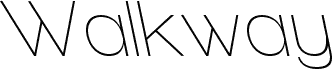Walkway Expand font | Fonts2u.com