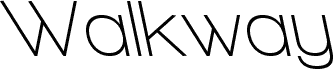 Walkway Black font | Fonts2u.com
