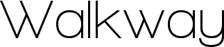 Walkway Black font | Fonts2u.com