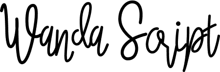 Wanda Script font | Fonts2u.com