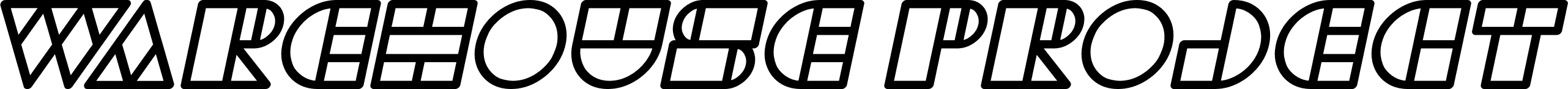 WAREHOUSE PROJECT Bold Italic font | Fonts2u.com