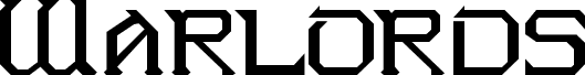 Warlords font | Fonts2u.com