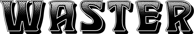 Waster font