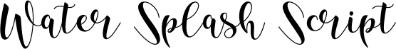 Water Splash Outline font | Fonts2u.com