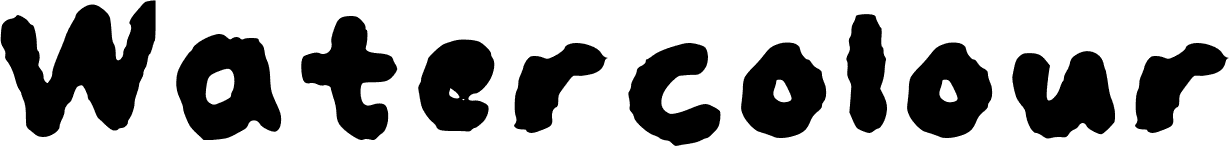 Watercolour Test Regular font | Fonts2u.com