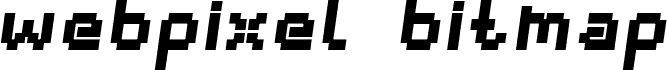 webpixelbitmap font | Fonts2u.com