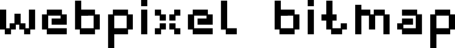 webpixelbitmap font | Fonts2u.com