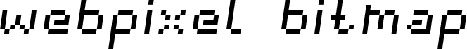 webpixelbitmap font | Fonts2u.com