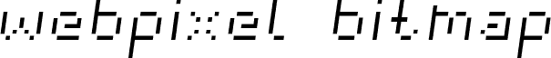 webpixelbitmap font | Fonts2u.com