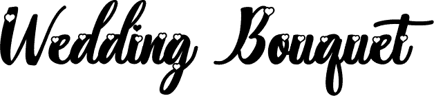 Wedding Bouquet フォント | Fonts2u.com