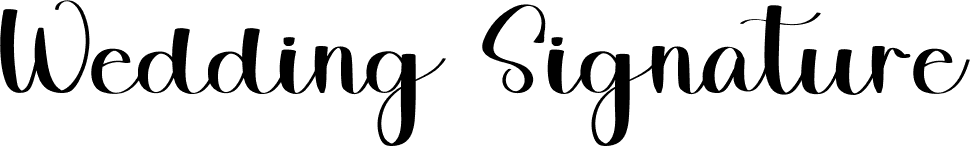 Wedding Signature font | Fonts2u.com
