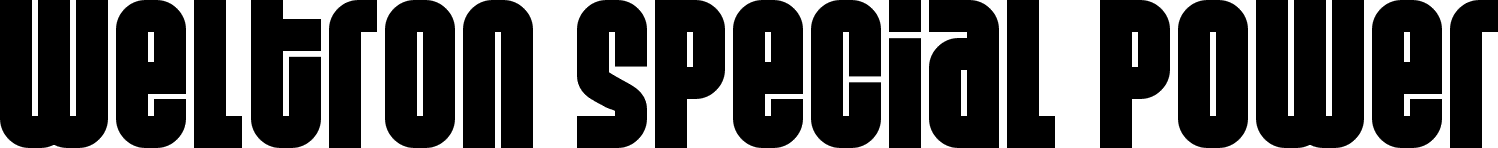 Weltron Special Power font | Fonts2u.com