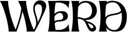 Werd Display One font | Fonts2u.com