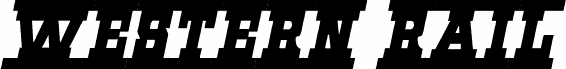 Western Rail font | Fonts2u.com