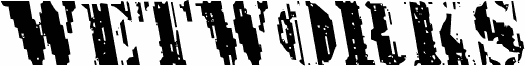 Wetworks Regular font