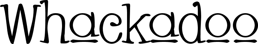 Whackadoo Upper font | Fonts2u.com