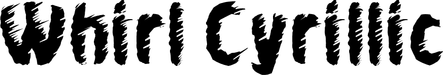 Whirl Cyrillic font | Fonts2u.com