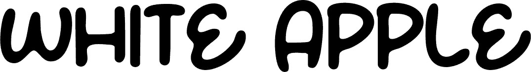 White Apple font | Fonts2u.com