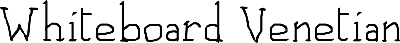 Whiteboard Venetian font | Fonts2u.com