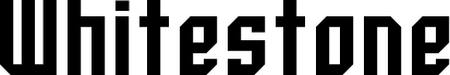 Whitestone Bold font | Fonts2u.com