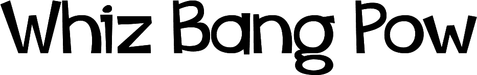 whiz bang pow font | Fonts2u.com