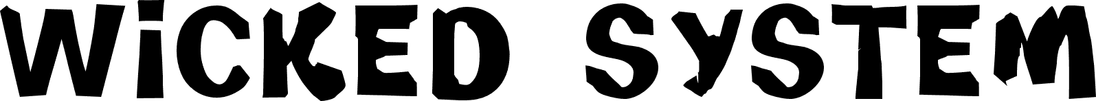 Wicked System font | Fonts2u.com
